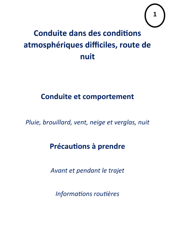 Kit résumé des 12 fiches orales du permis C/CE/D/BE – SAMAD PERMIS